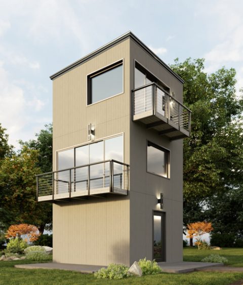 Vertical Living Module | T. A. Bowman Constructors